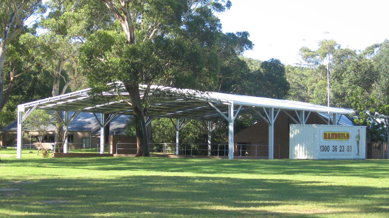 COLAs - Covered outdoor learning areas for schools.